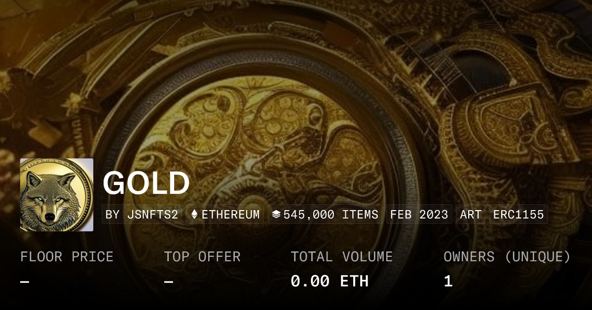 GOLD - Collection | OpenSea