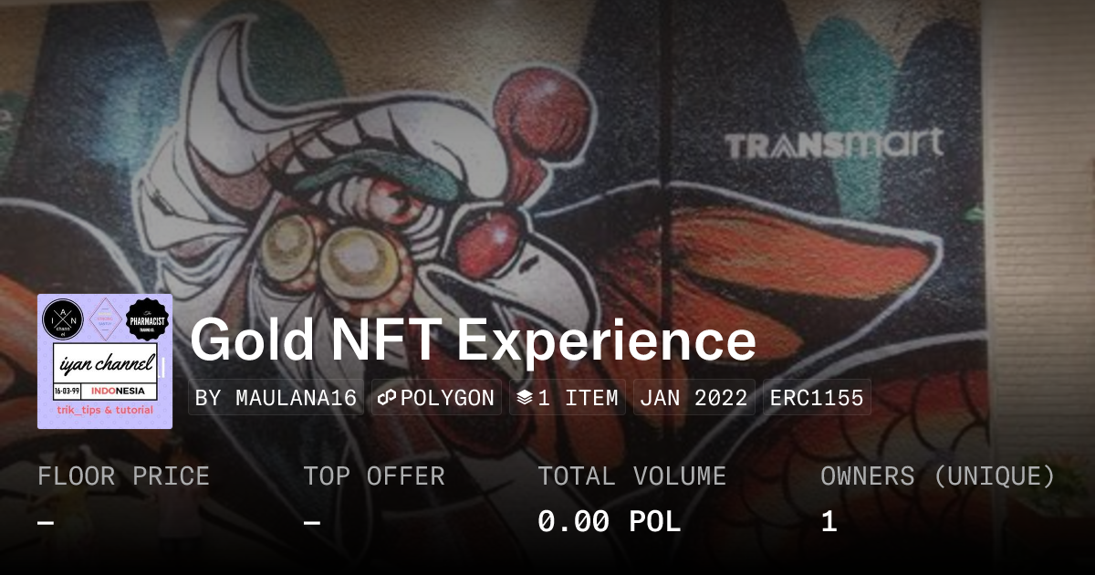 Gold NFT Experience - Collection | OpenSea