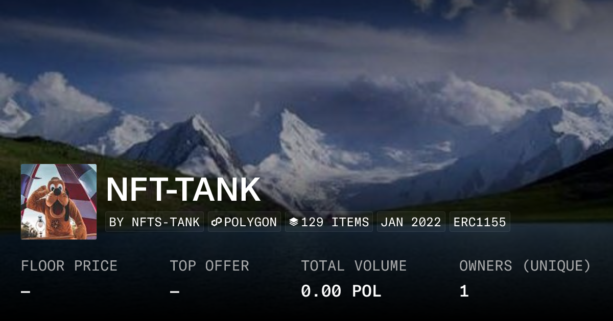 NFT-TANK - Collection | OpenSea