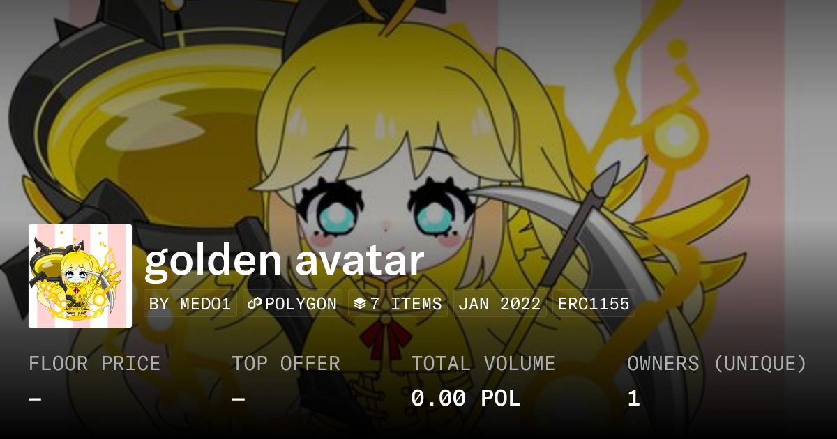 golden avatar - Collection | OpenSea