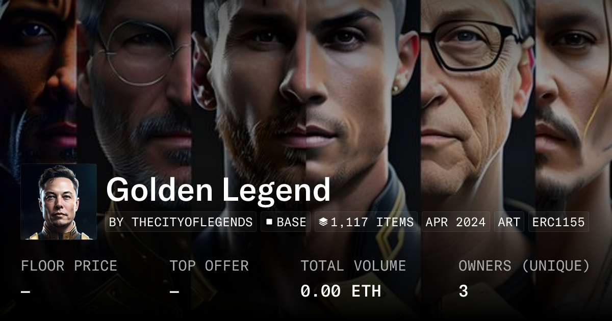 Golden Legend - Collection | OpenSea