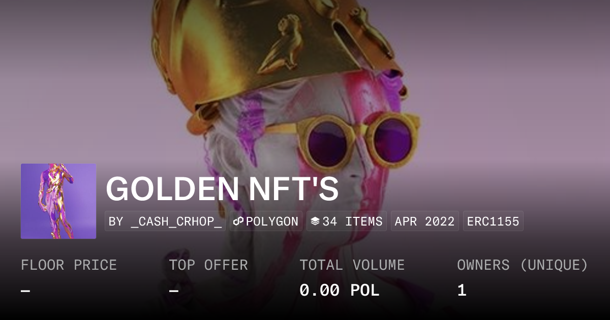 GOLDEN NFT'S - Collection | OpenSea