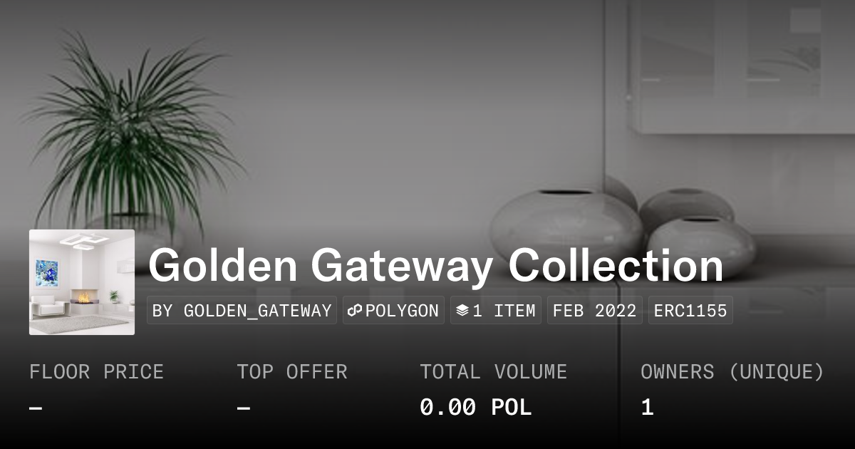 Golden Gateway Collection - Collection | OpenSea