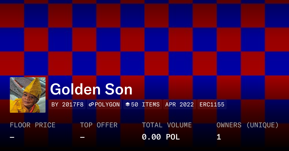 Golden Son - Collection | OpenSea