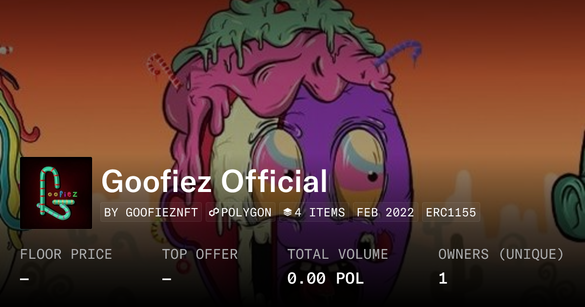 Goofiez Official - Collection | OpenSea
