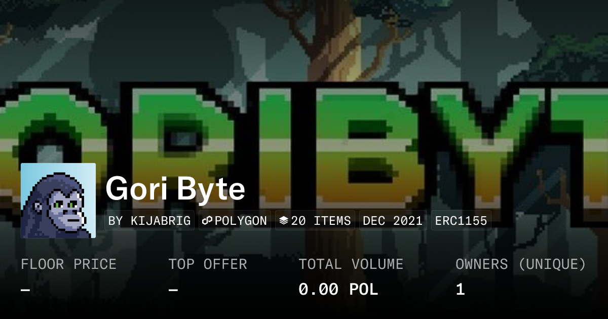 Gori Byte - Collection | OpenSea