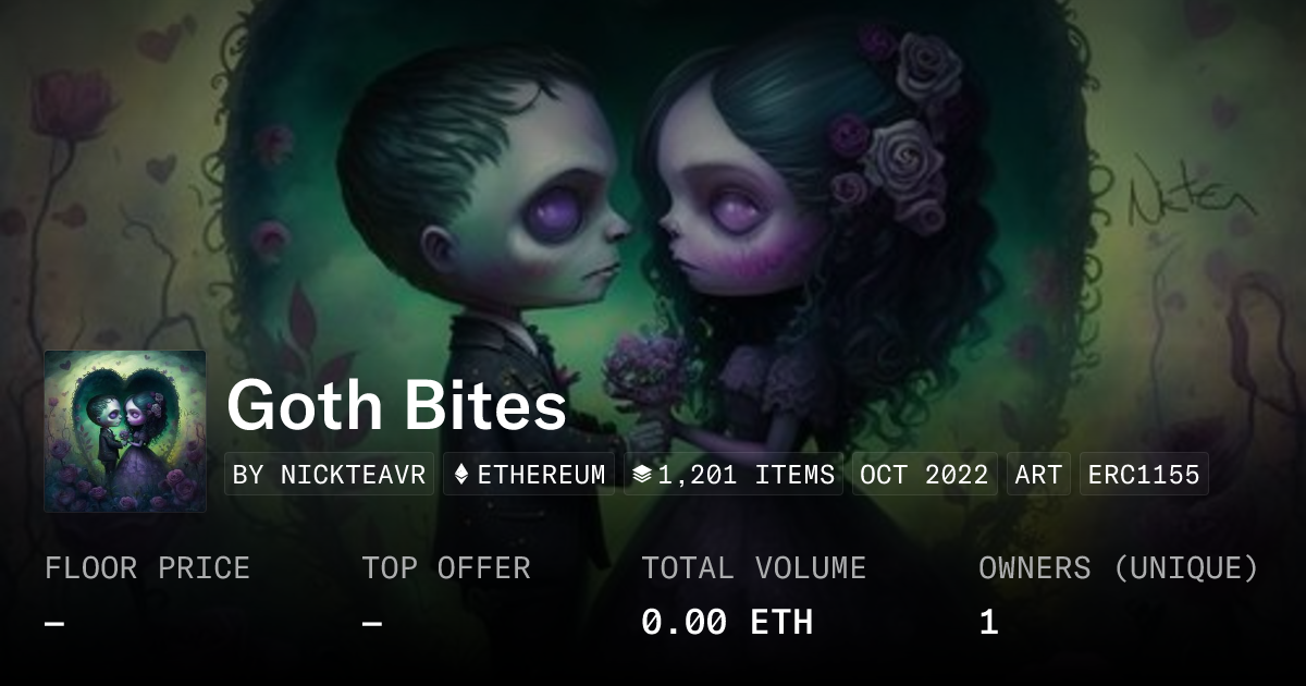 Goth Bites - Collection | OpenSea