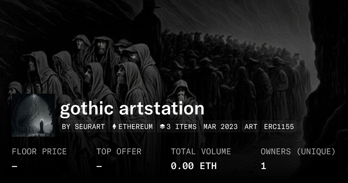 gothic artstation - Collection | OpenSea