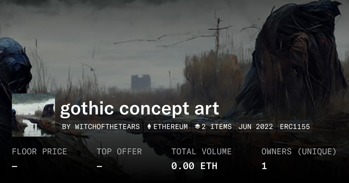 gothic concept art - Collection | OpenSea