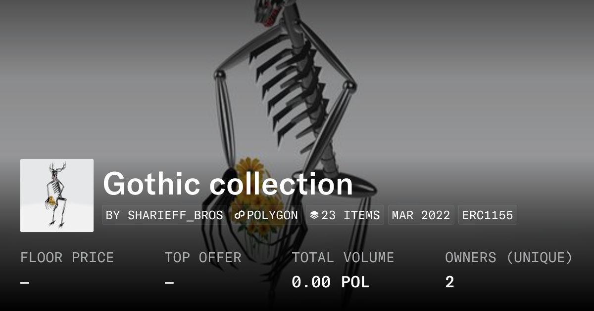 Gothic collection - Collection | OpenSea