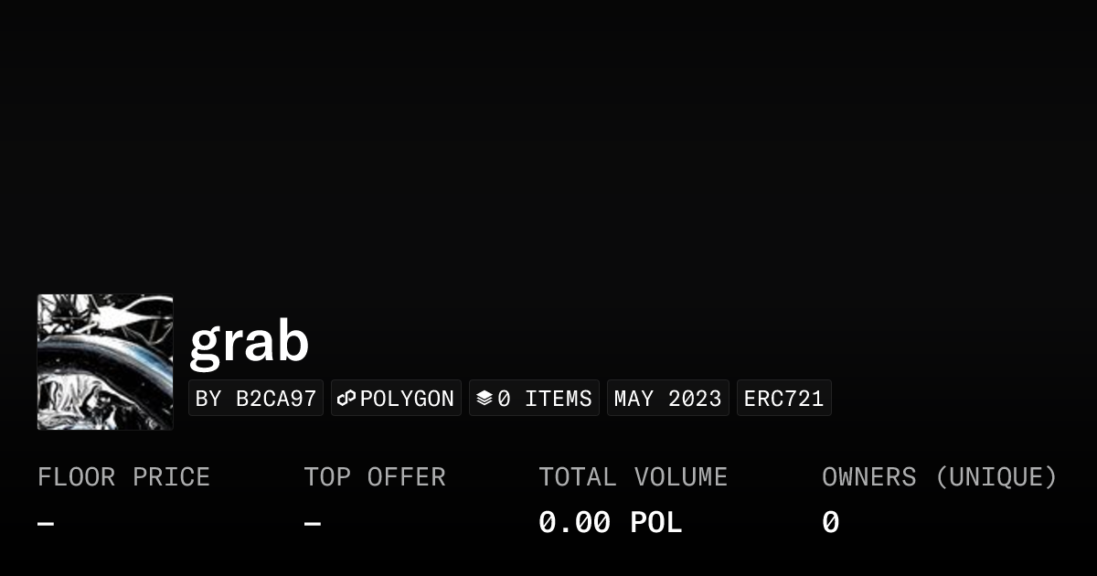 grab - Collection | OpenSea