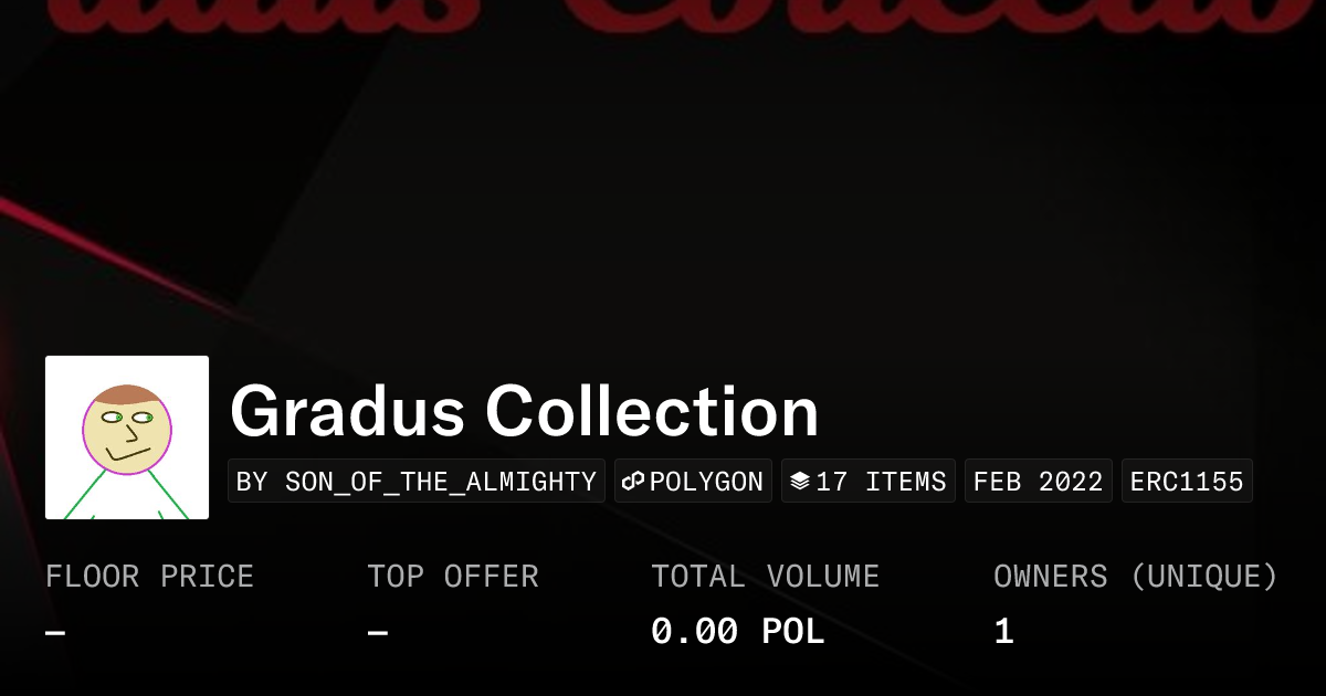 Gradus Collection - Collection | OpenSea