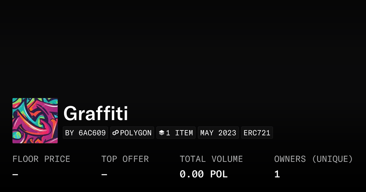 Graffiti - Collection | OpenSea