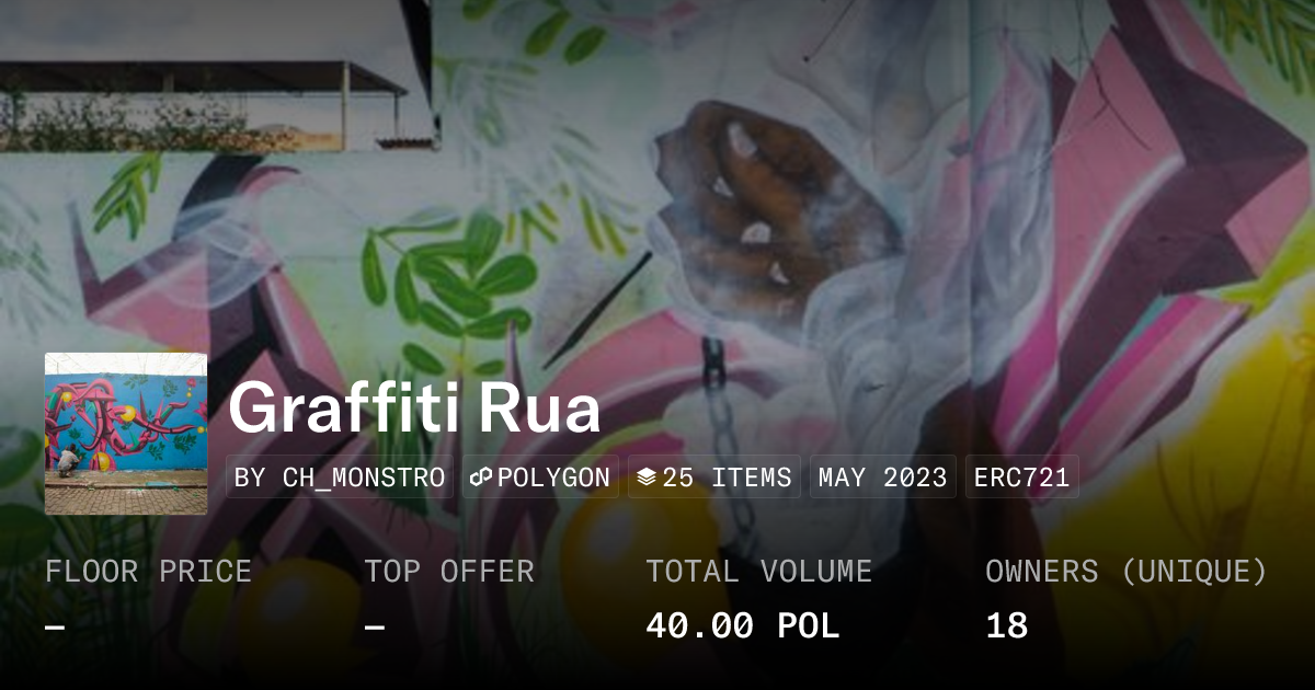 Graffiti Rua - Collection | OpenSea