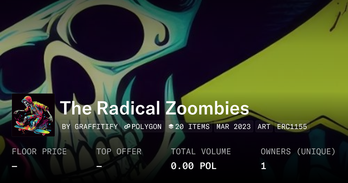 The Radical Zoombies - Collection | OpenSea