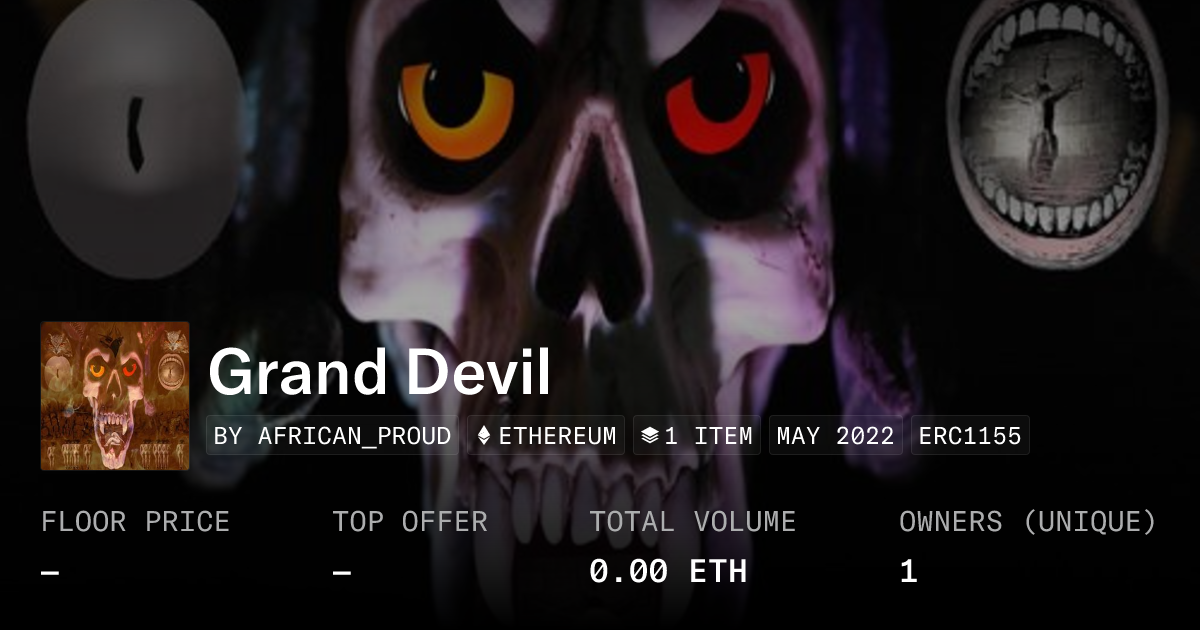 Grand Devil - Collection | OpenSea