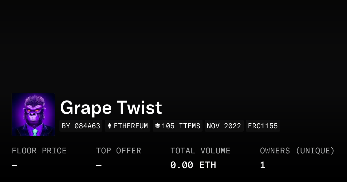 Grape Twist - Collection | OpenSea