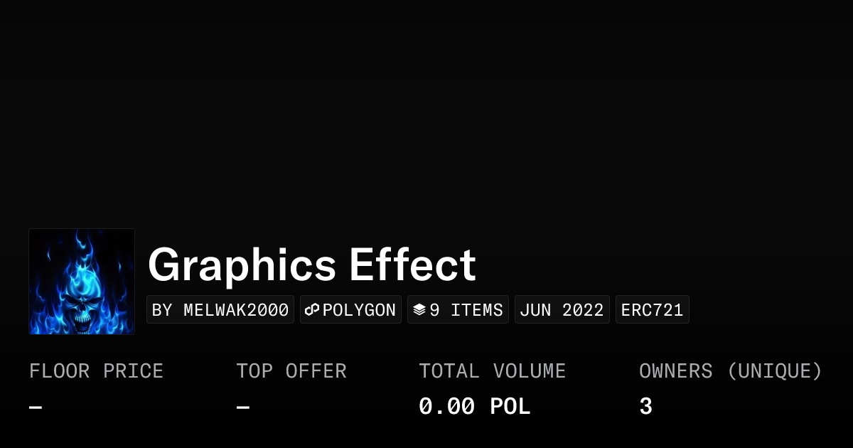 Graphics Effect - Collection | OpenSea