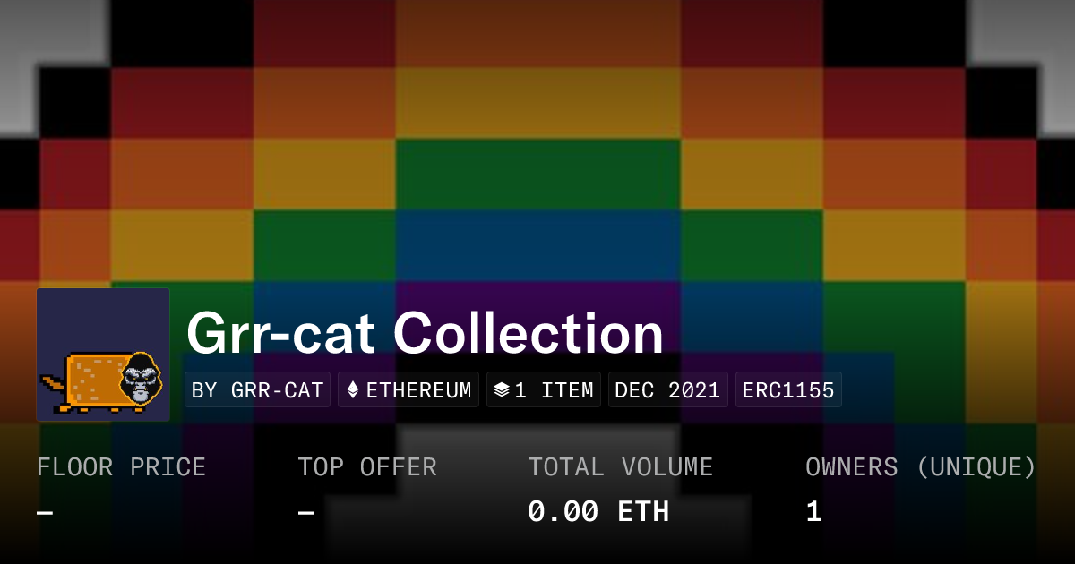 Grr-cat Collection - Collection | OpenSea