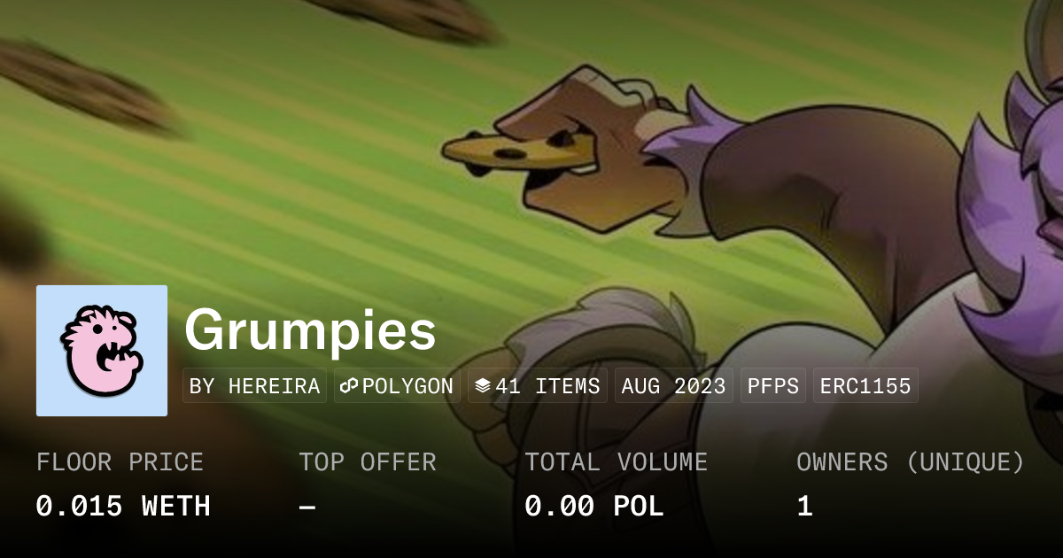 Grumpies - Collection | OpenSea