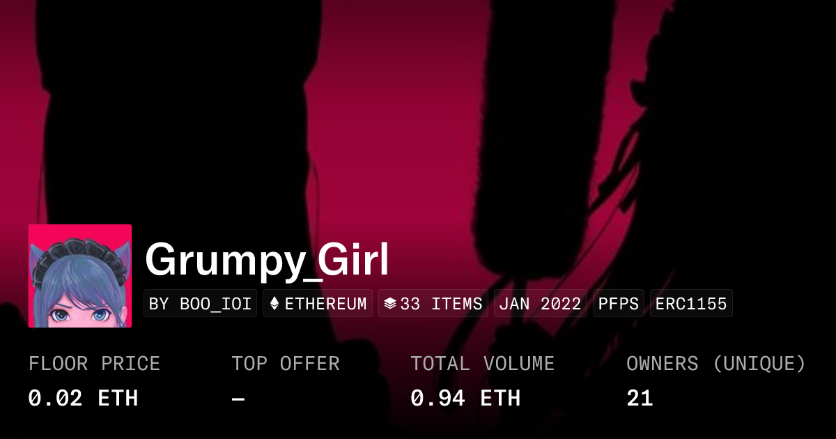 Grumpy_Girl - Collection | OpenSea