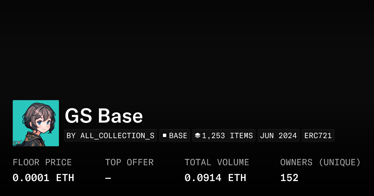 GS Base - Collection | OpenSea