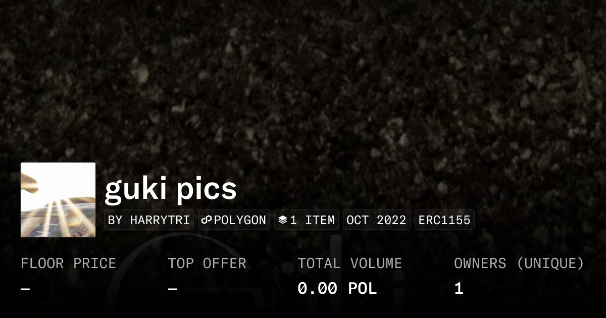 guki pics - Collection | OpenSea