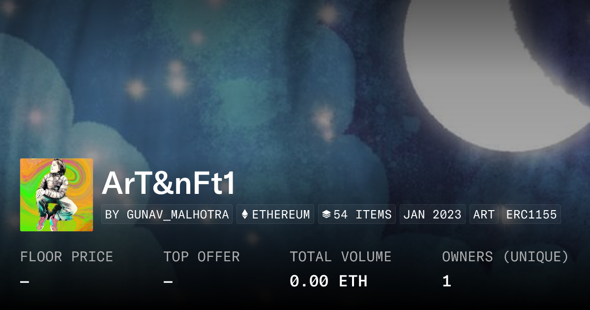 ArT&nFt1 - Collection | OpenSea