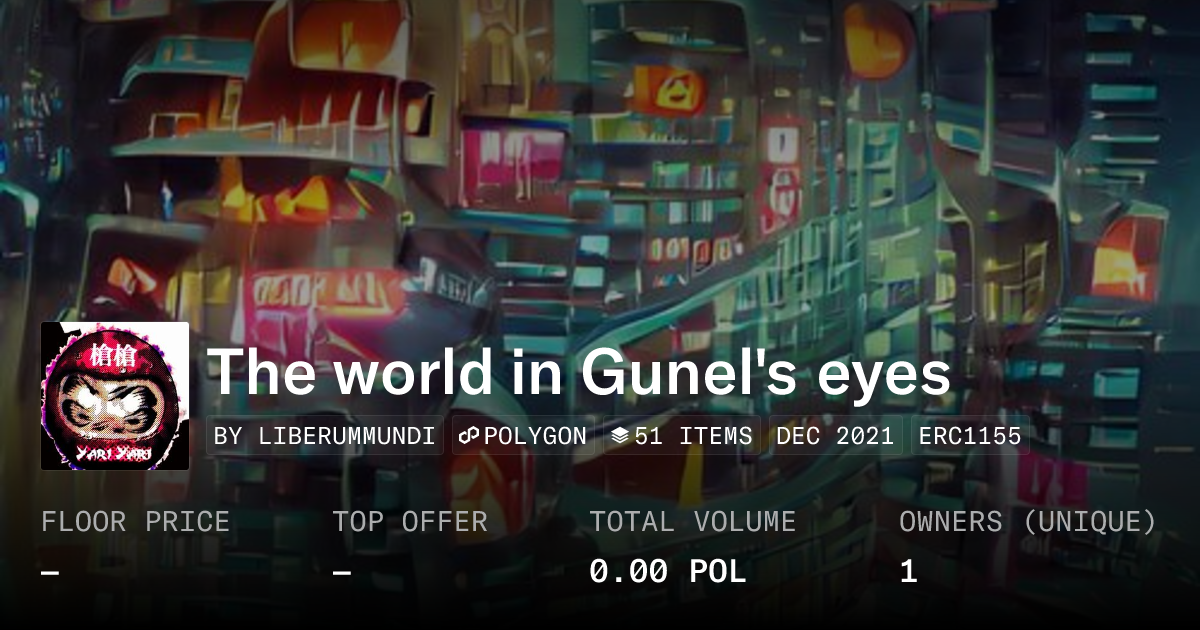The world in Gunel's eyes - Collection | OpenSea