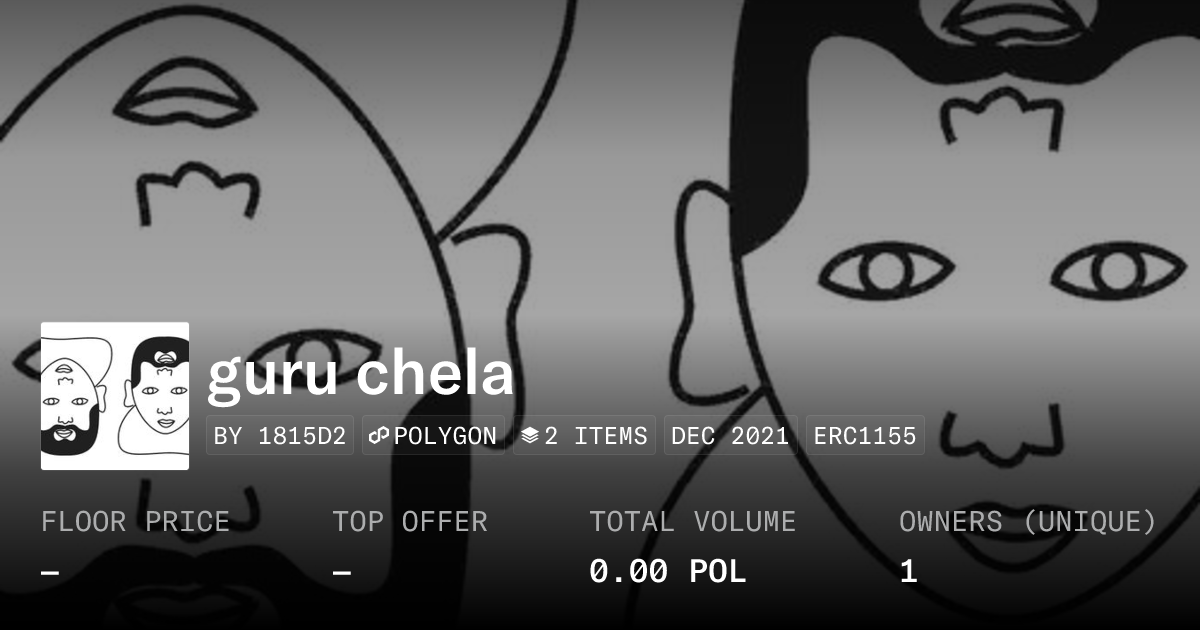 guru chela - Collection | OpenSea