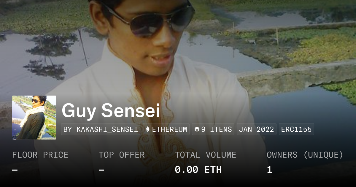 Guy Sensei - Collection | OpenSea