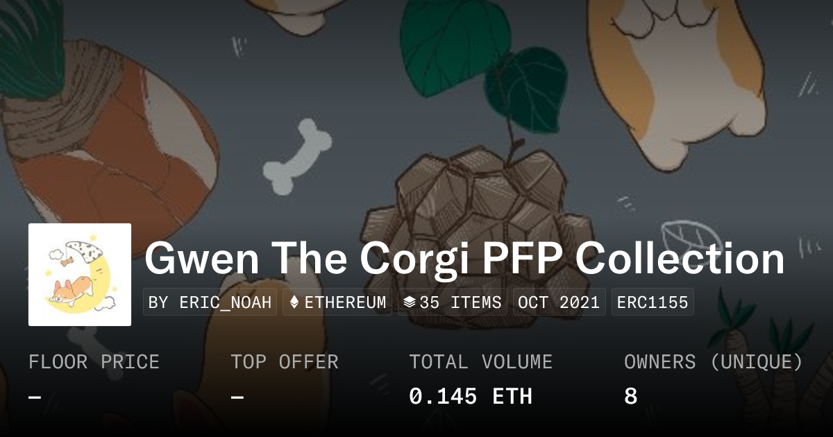 Gwen The Corgi PFP Collection - Collection | OpenSea
