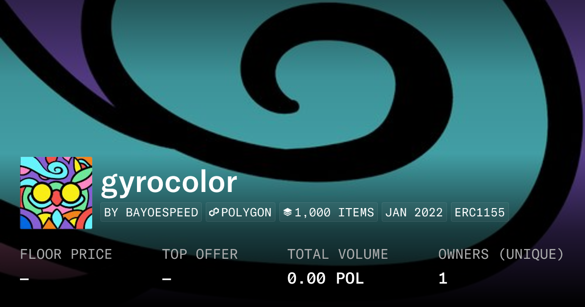 gyrocolor - Collection | OpenSea