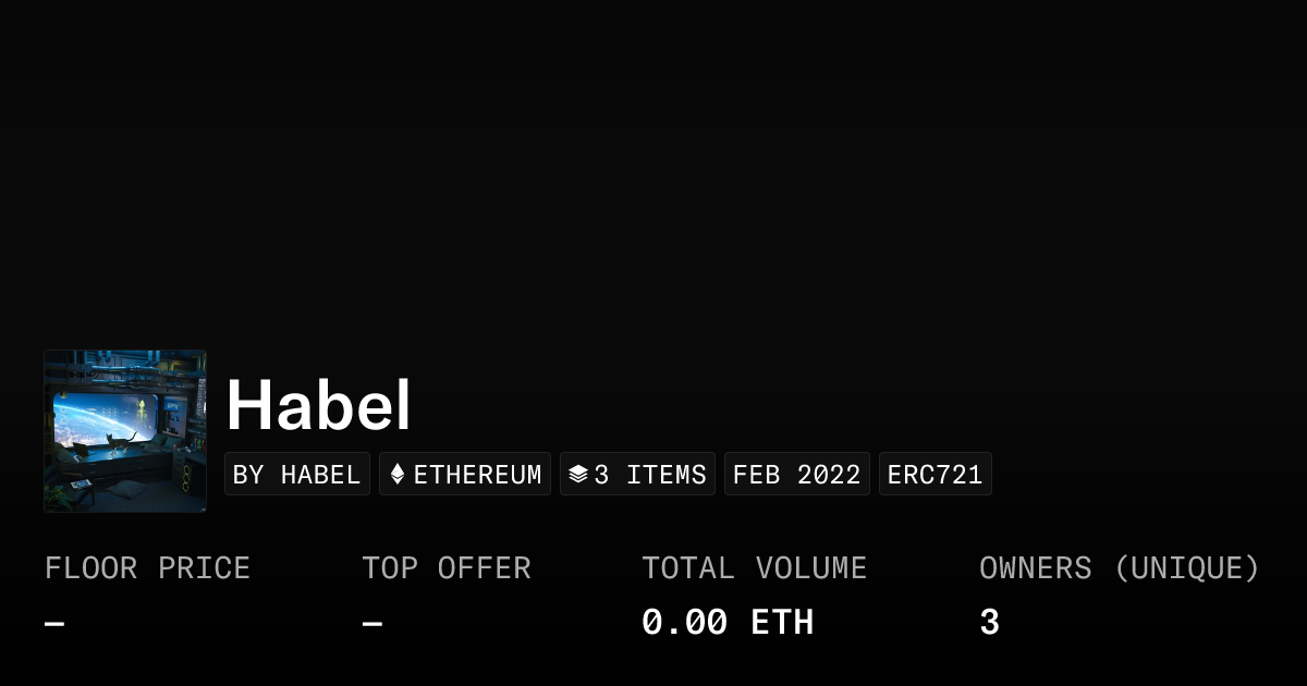 Habel - Collection | OpenSea