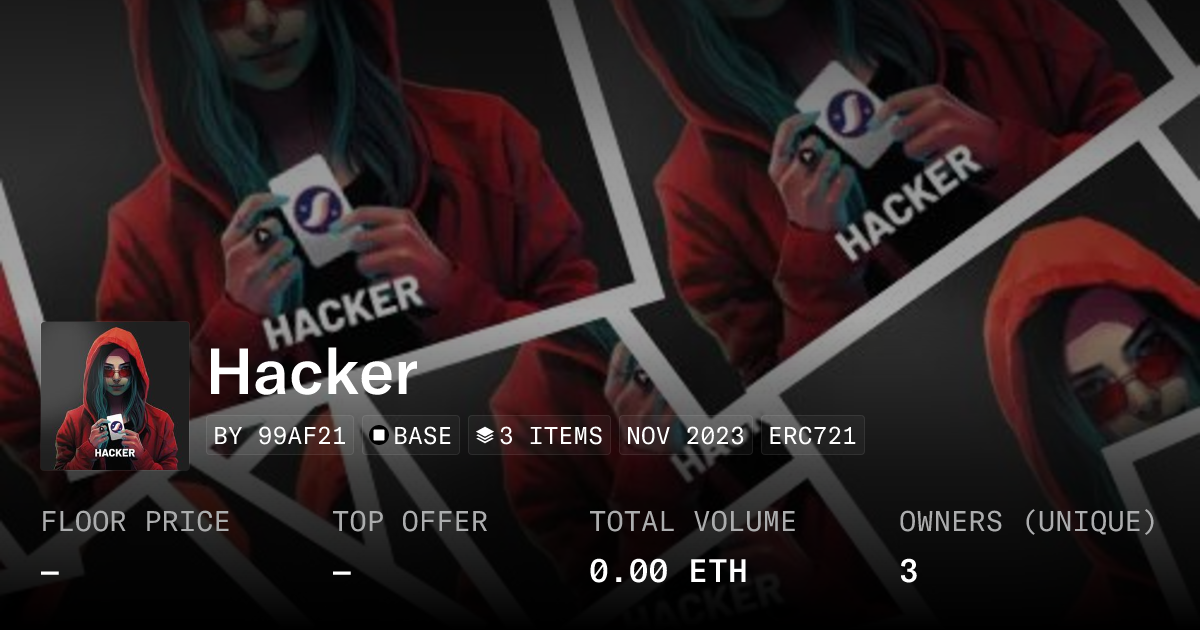 Hacker - Collection | OpenSea
