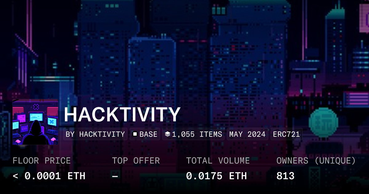 HACKTIVITY - Collection | OpenSea