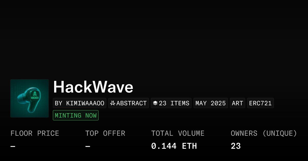 HackWave - Collection | OpenSea