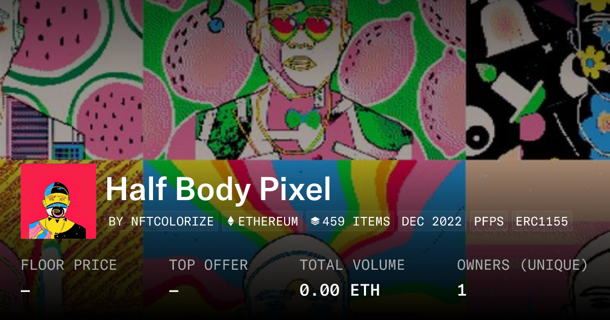Half Body Pixel - Collection | OpenSea