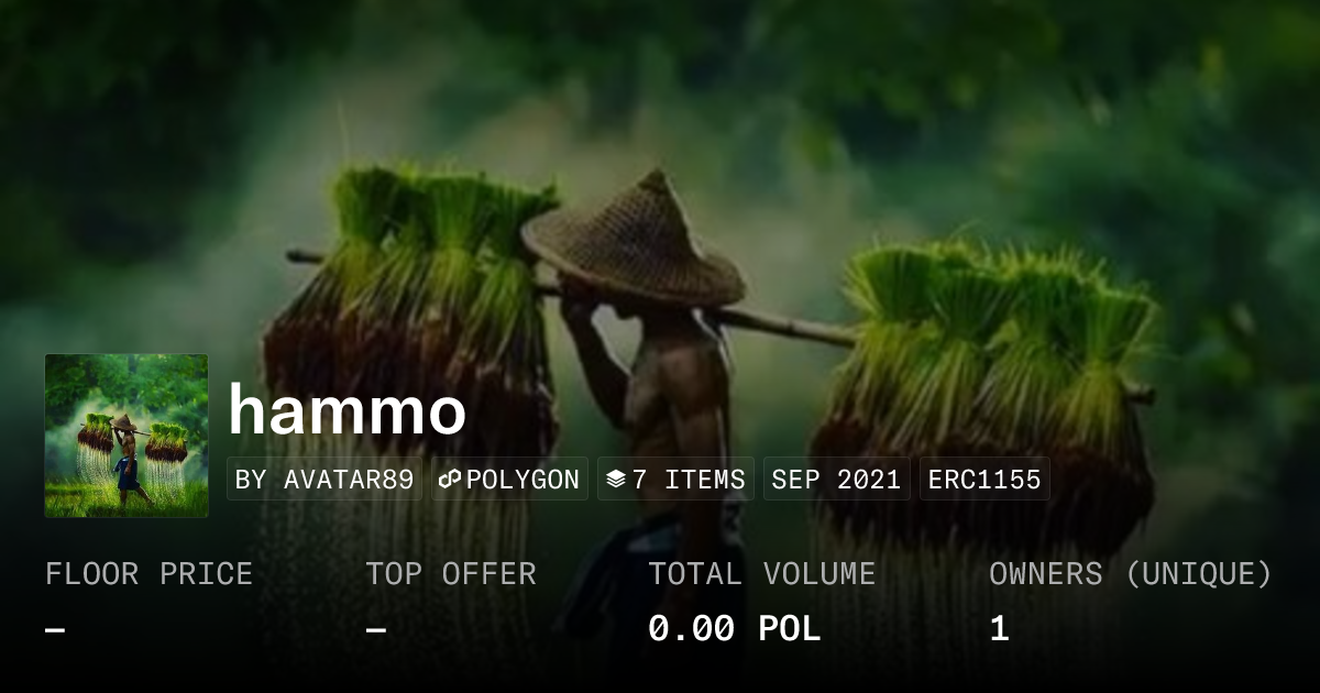 hammo - Collection | OpenSea