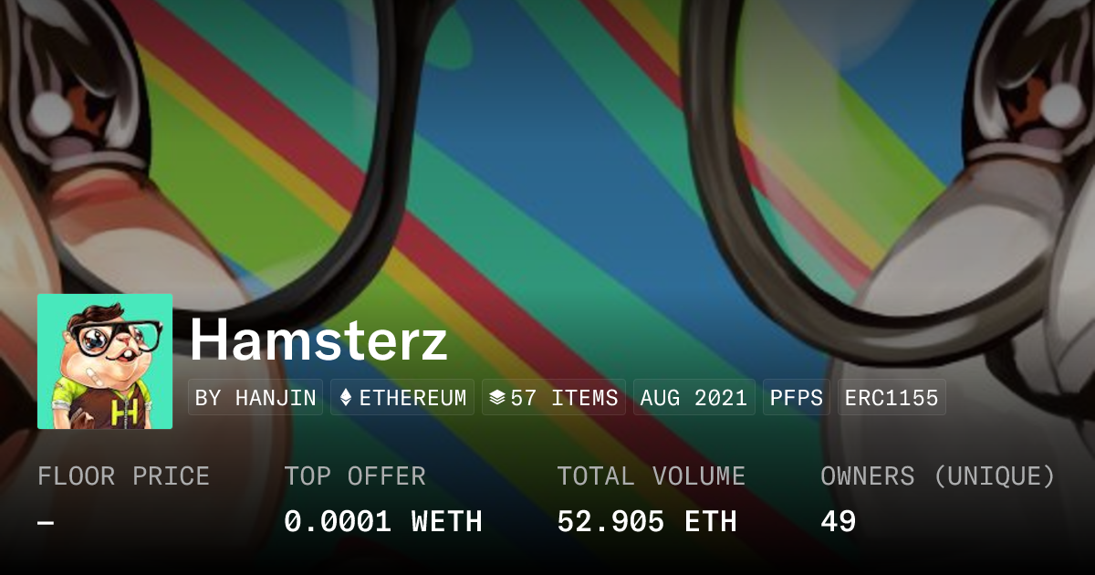 Hamsterz - Collection | OpenSea