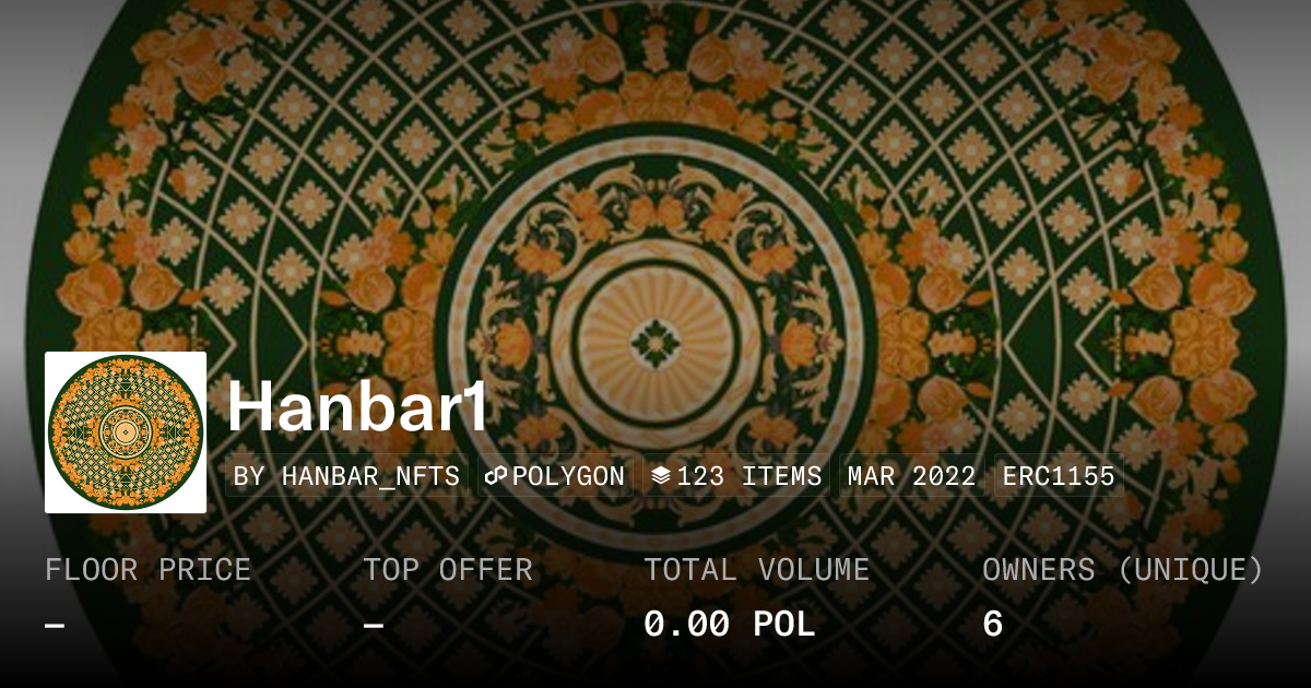 Hanbar1 - Collection | OpenSea
