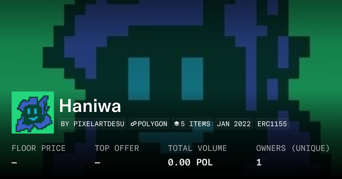 Haniwa - Collection | OpenSea