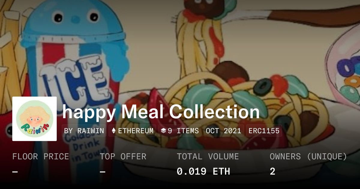 happy Meal Collection - Collection | OpenSea