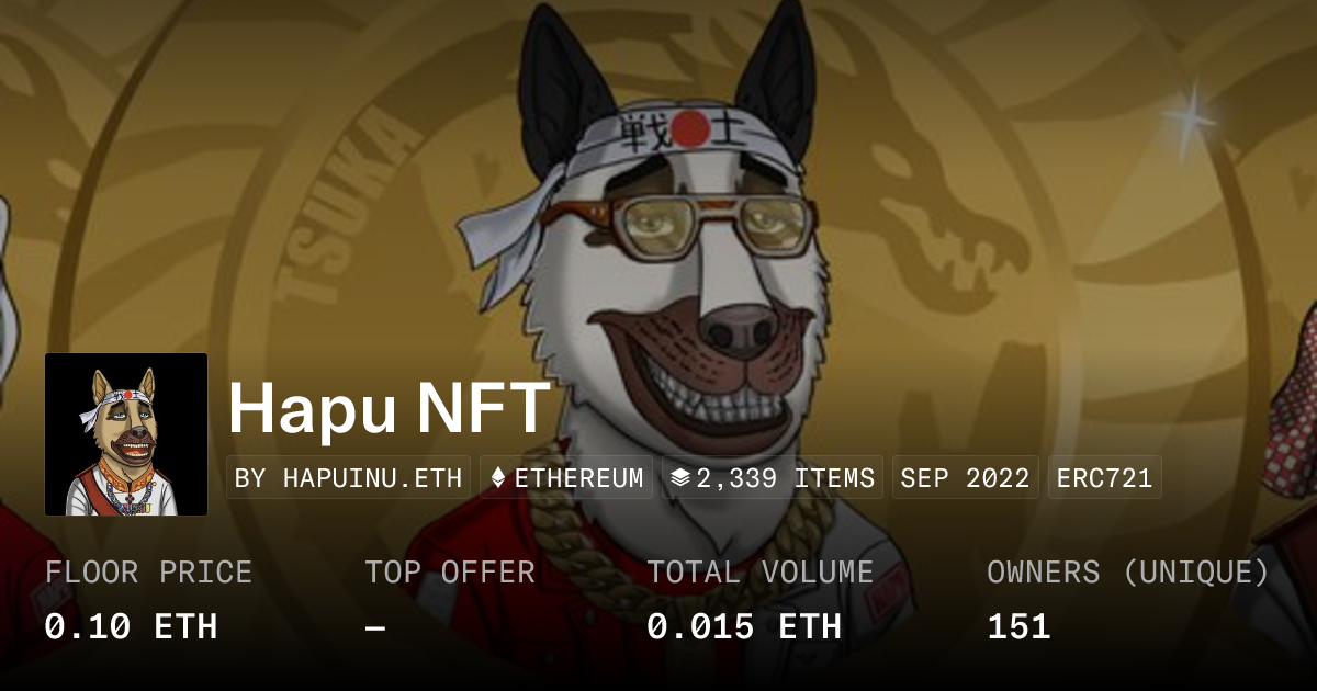Hapu NFT - Collection | OpenSea