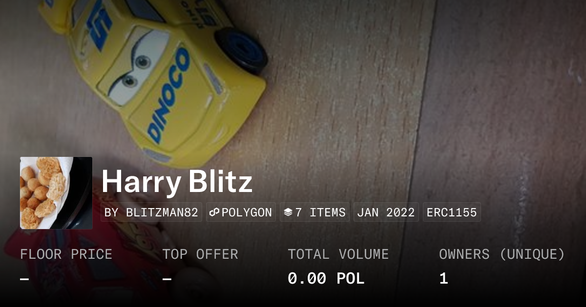 Harry Blitz - Collection | OpenSea