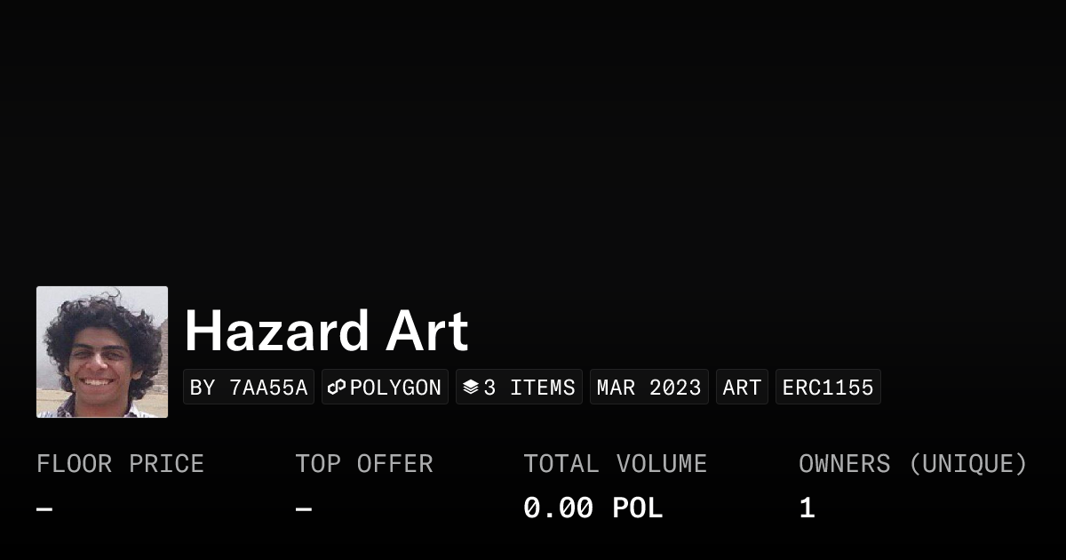 Hazard Art - Collection | OpenSea