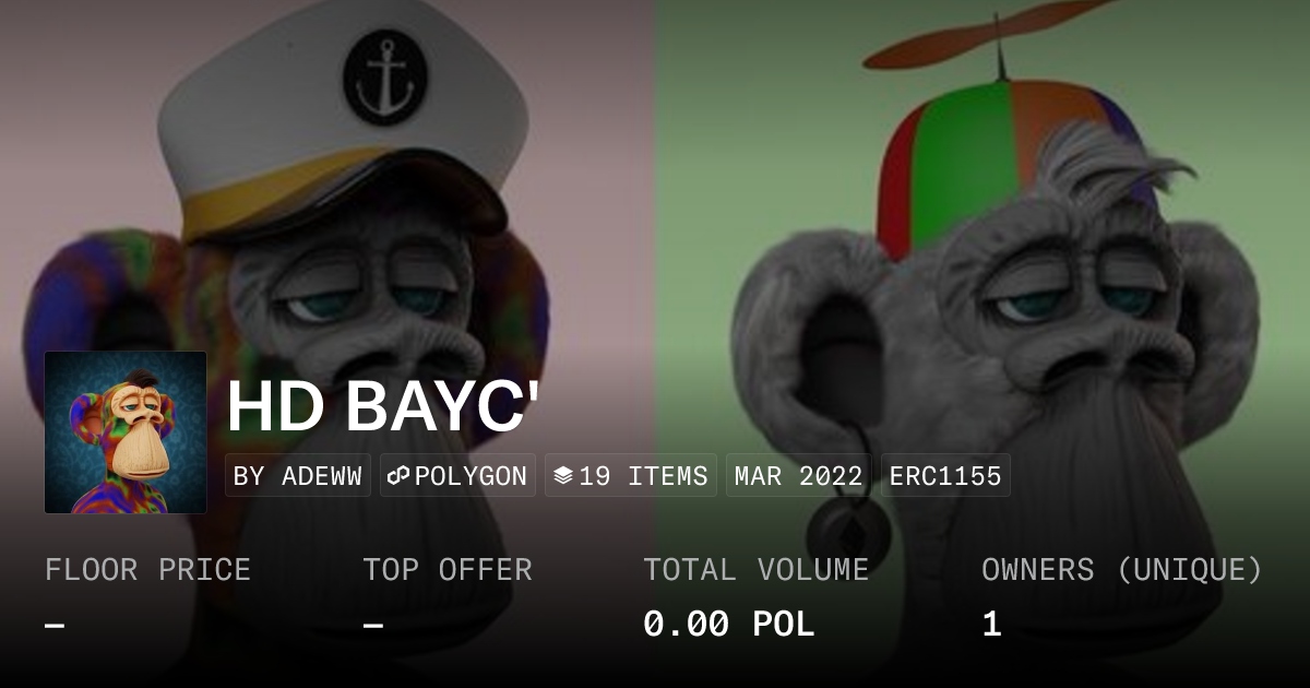 HD BAYC' - Collection | OpenSea
