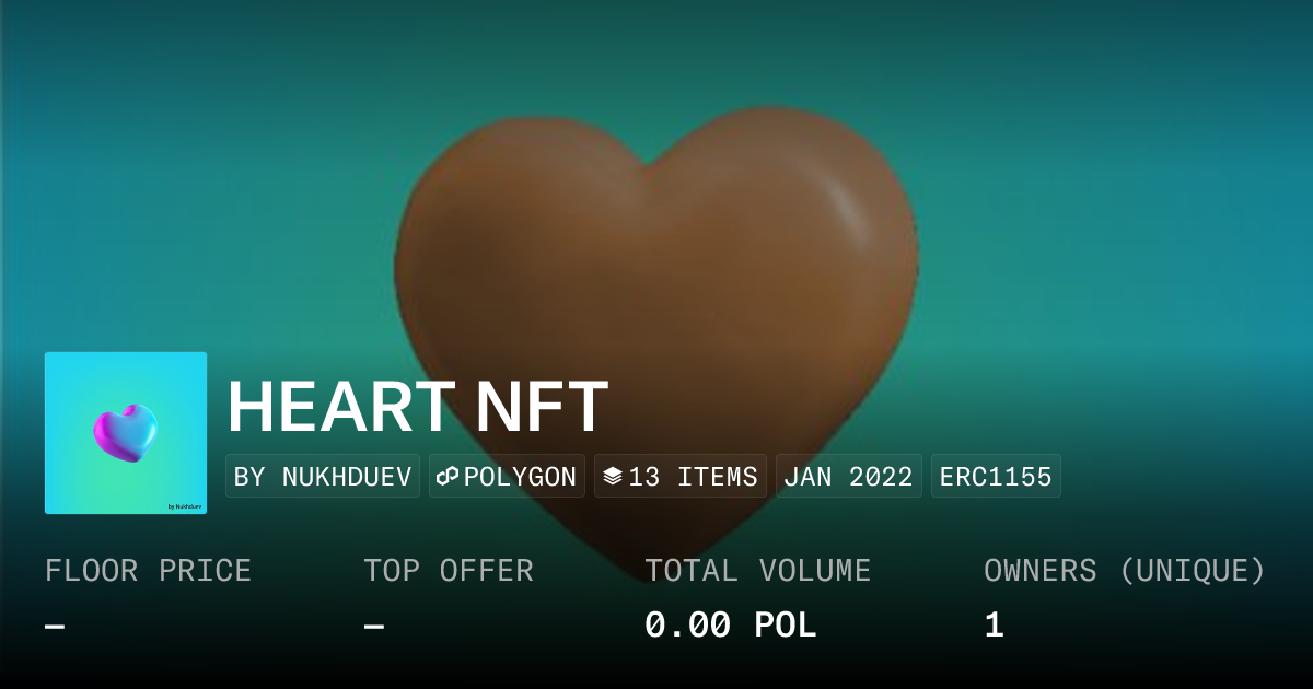 HEART NFT - Collection | OpenSea