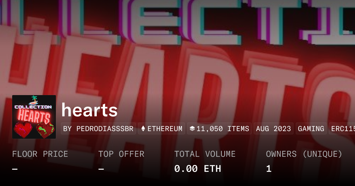 hearts - Collection | OpenSea