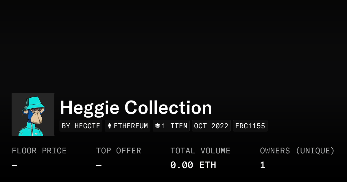 Heggie Collection - Collection | OpenSea